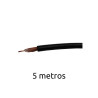 Cable coaxial RG-174 de cobre 50 Ohmios Rollo 5 metros AVALVA